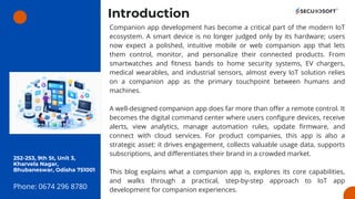 Comprehensive Guide to Developing Companion Apps for Smart IoT Devices ...