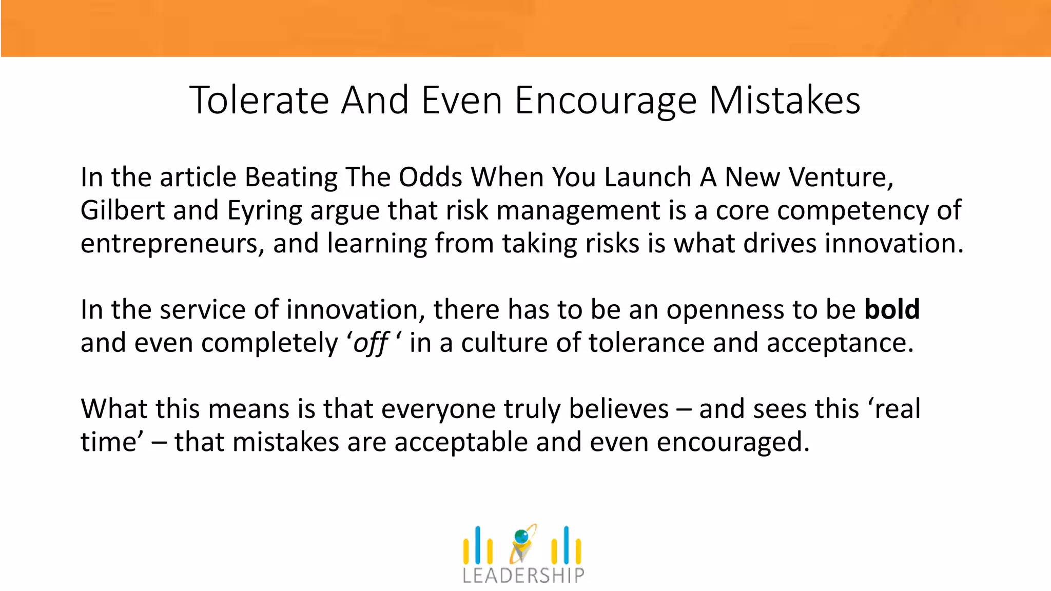 How to Develop a Culture of Innovation | PPTX