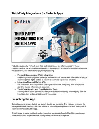 React Native for Fintech: A Complete Development Guide | PDF