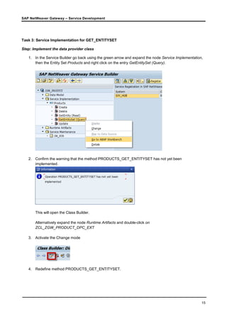 How to develop a gateway service using code based implementation | PDF