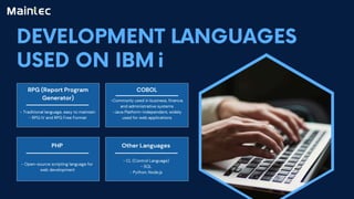 How to develop applications on IBM i systems | PDF