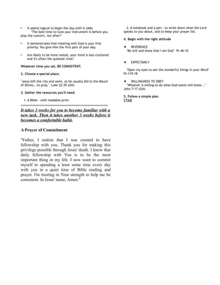 How to develop_a_quiet_time_with_god (1) edited | DOC