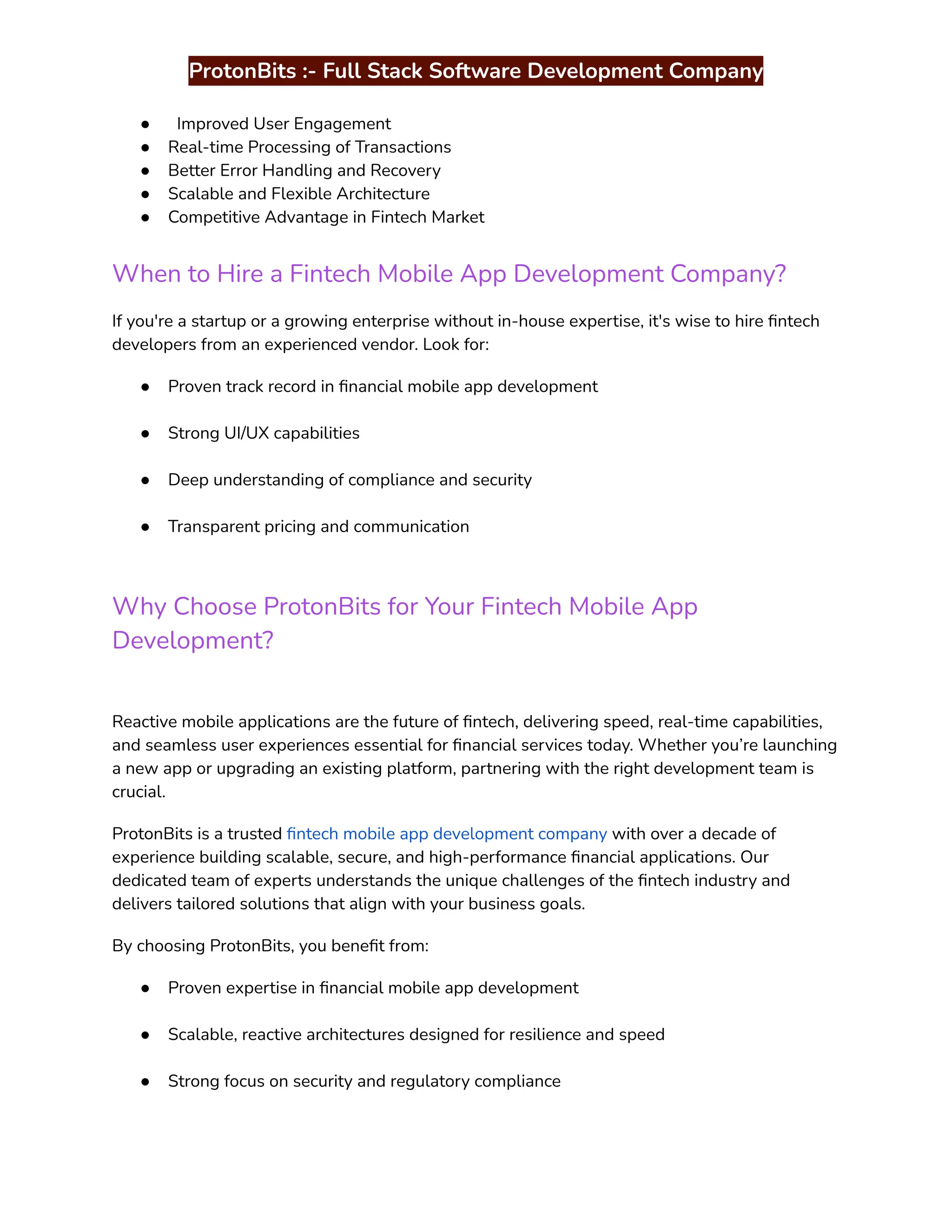 Reactive Mobile App Development: Step-by-Step Process Explained | PDF