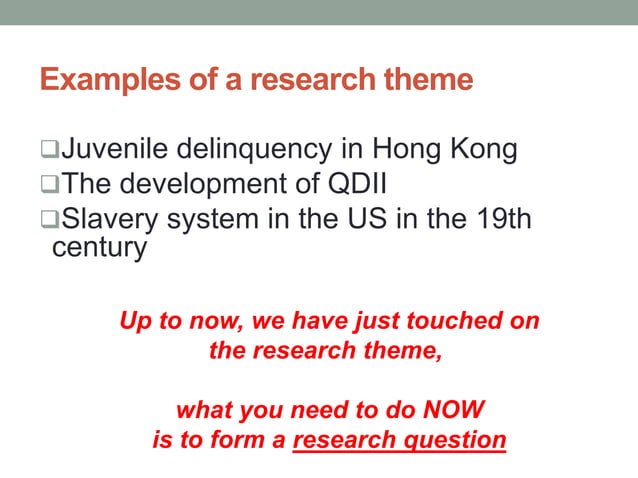 How to develop a research topic | PPTX | Internet for Beginners | Internet