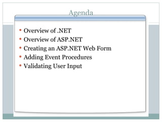 How to develop asp web applications | PPT