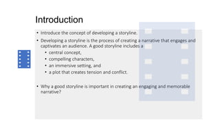 How to develop a storyline - A Narratology Course.pptx
