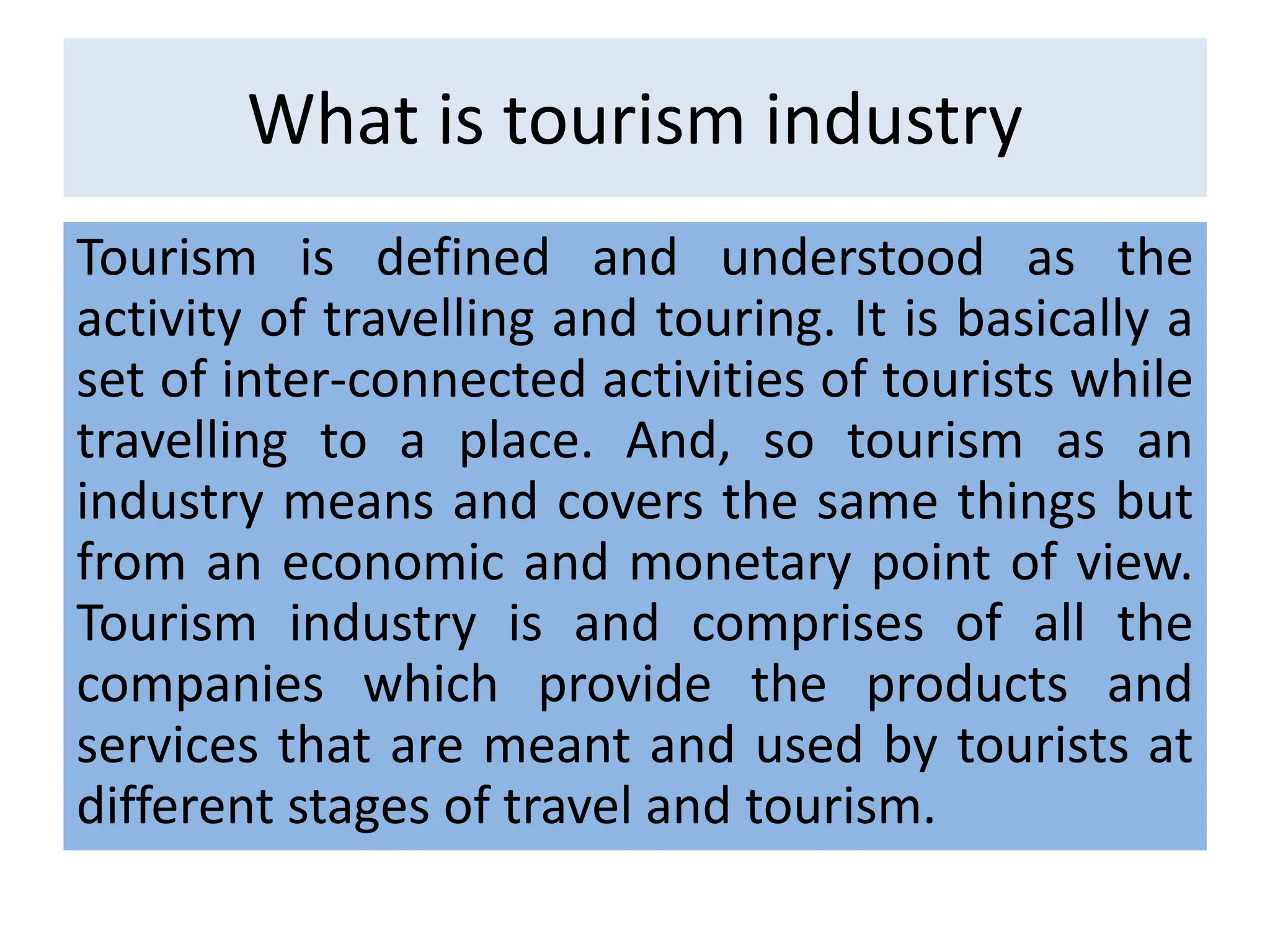 How to Develop a Tourism Business Power Point | PPTX