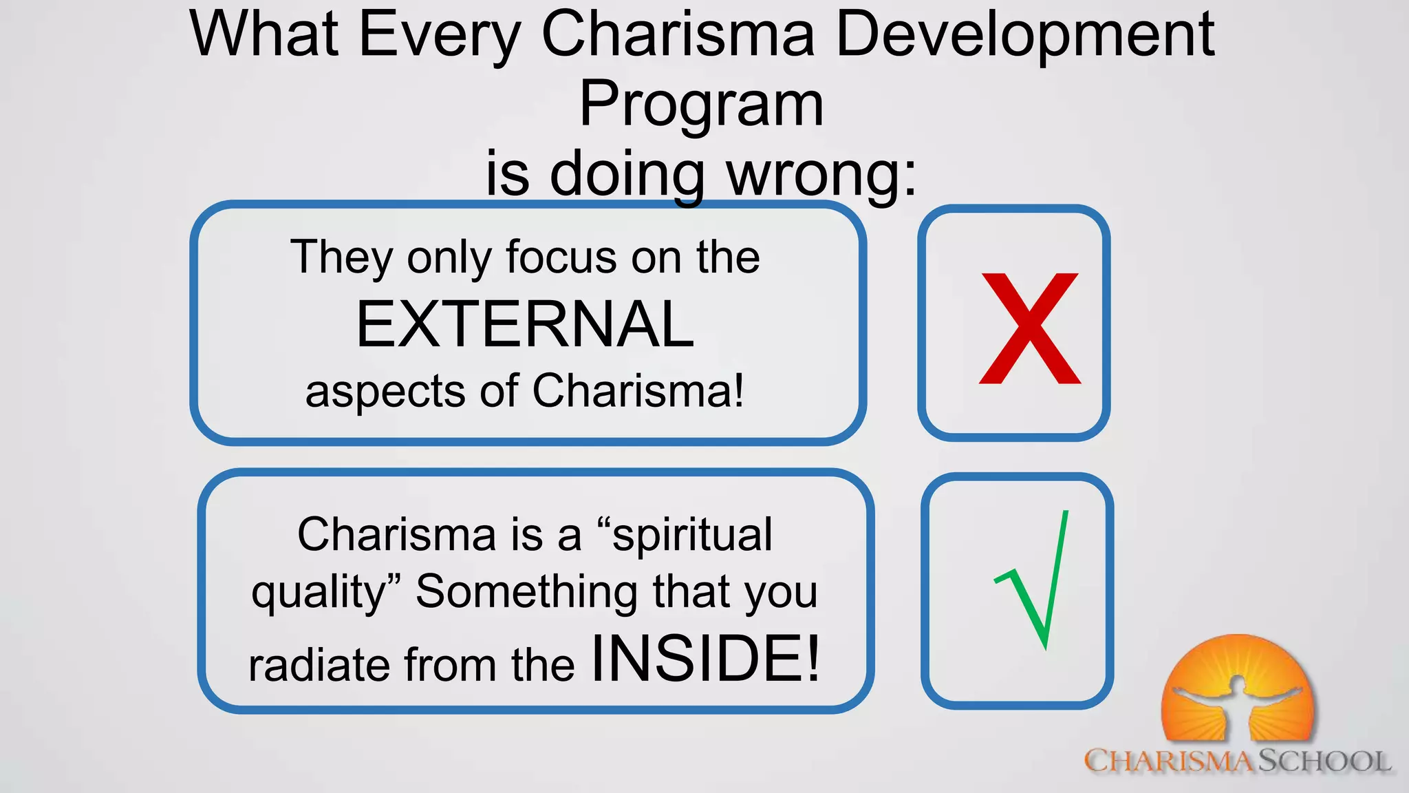 How to Develop Charisma and Personal Magnetism | PPT