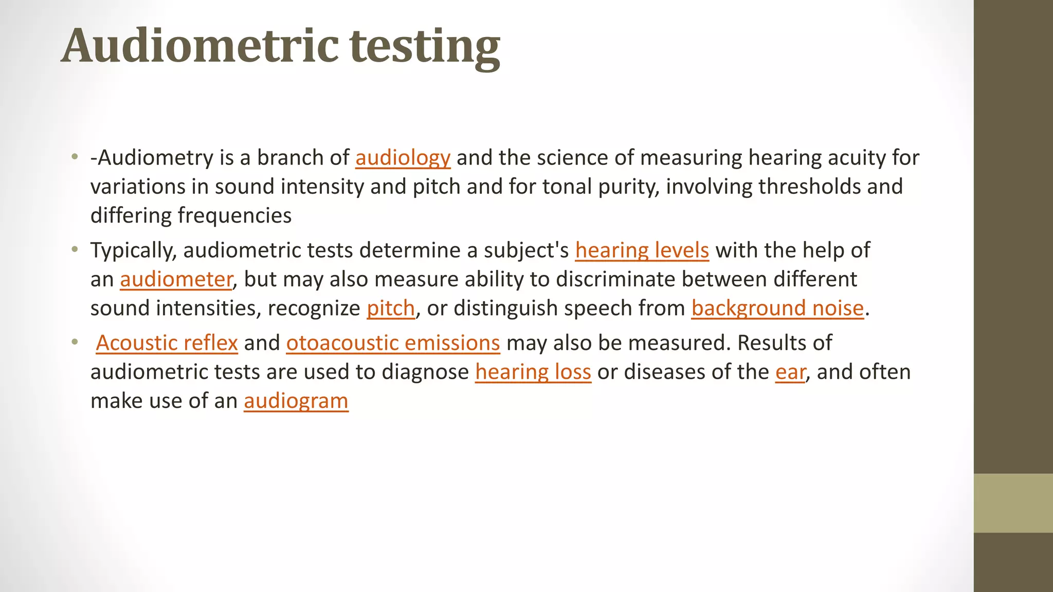 How to develope hearing conservation program | PPTX