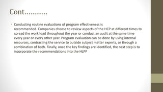 How to develope hearing conservation program | PPTX