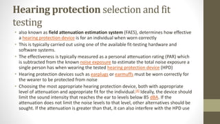 How to develope hearing conservation program | PPTX