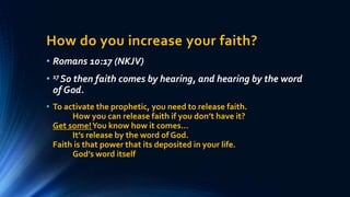 How to develop the Prophetic | PPT