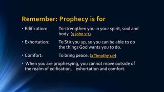 How to develop the Prophetic | PPT