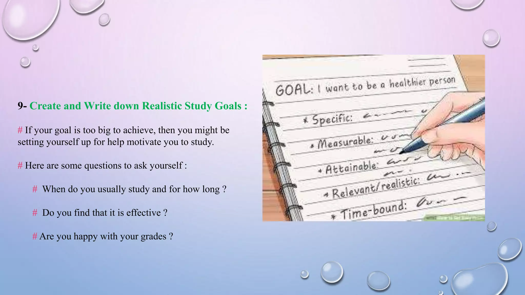 How to develop good study habits in student | PPTX