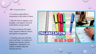 How to develop good study habits in student | PPTX