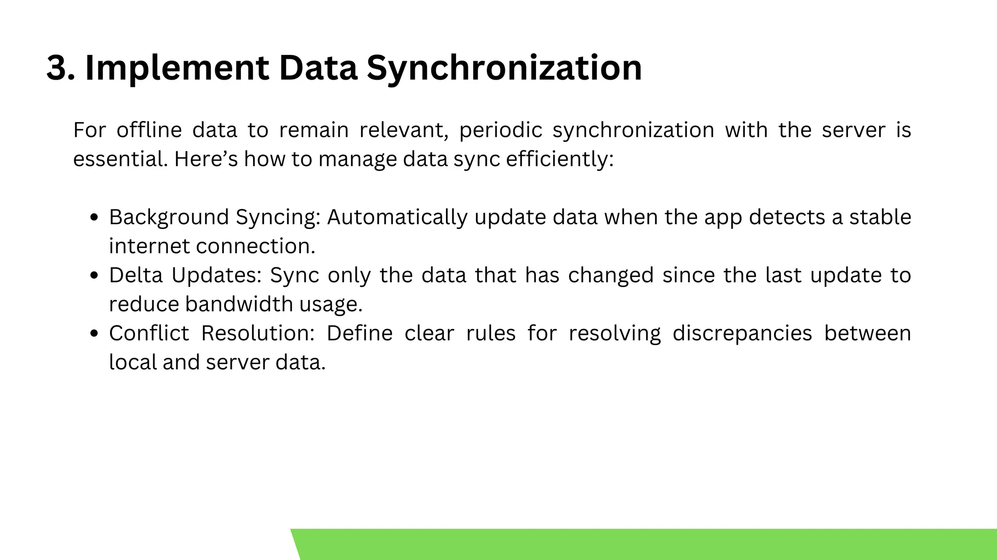 How to Develop Offline Functionality for EV Charging Apps | PDF