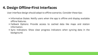 How to Develop Offline Functionality for EV Charging Apps | PPT