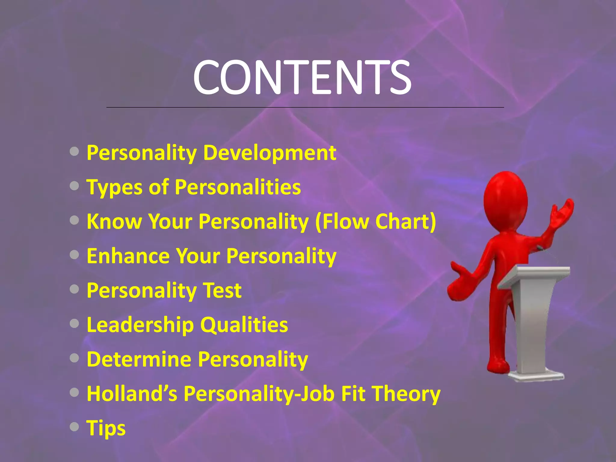 How to Develop Personality | PPTX