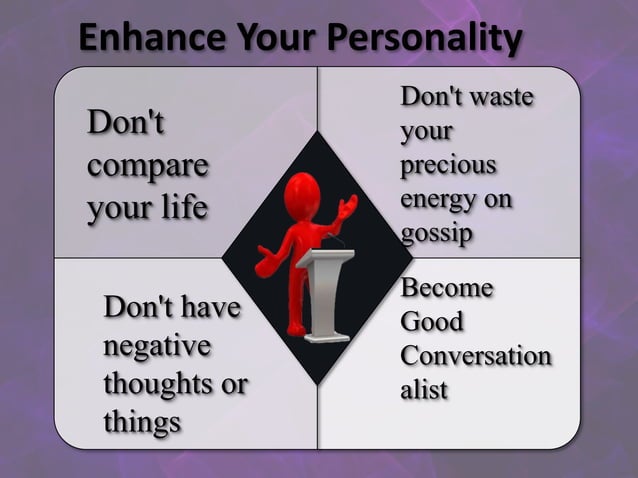 How to Develop Personality | PPTX