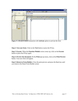 How to develop_smart_forms_01 | PDF