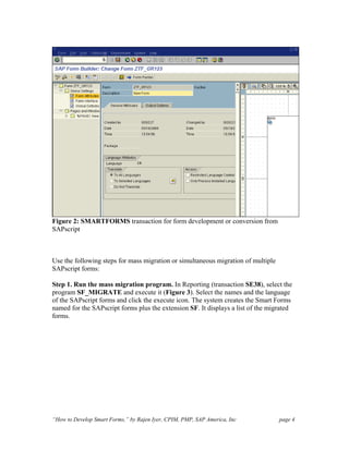 How to develop_smart_forms_01 | PDF