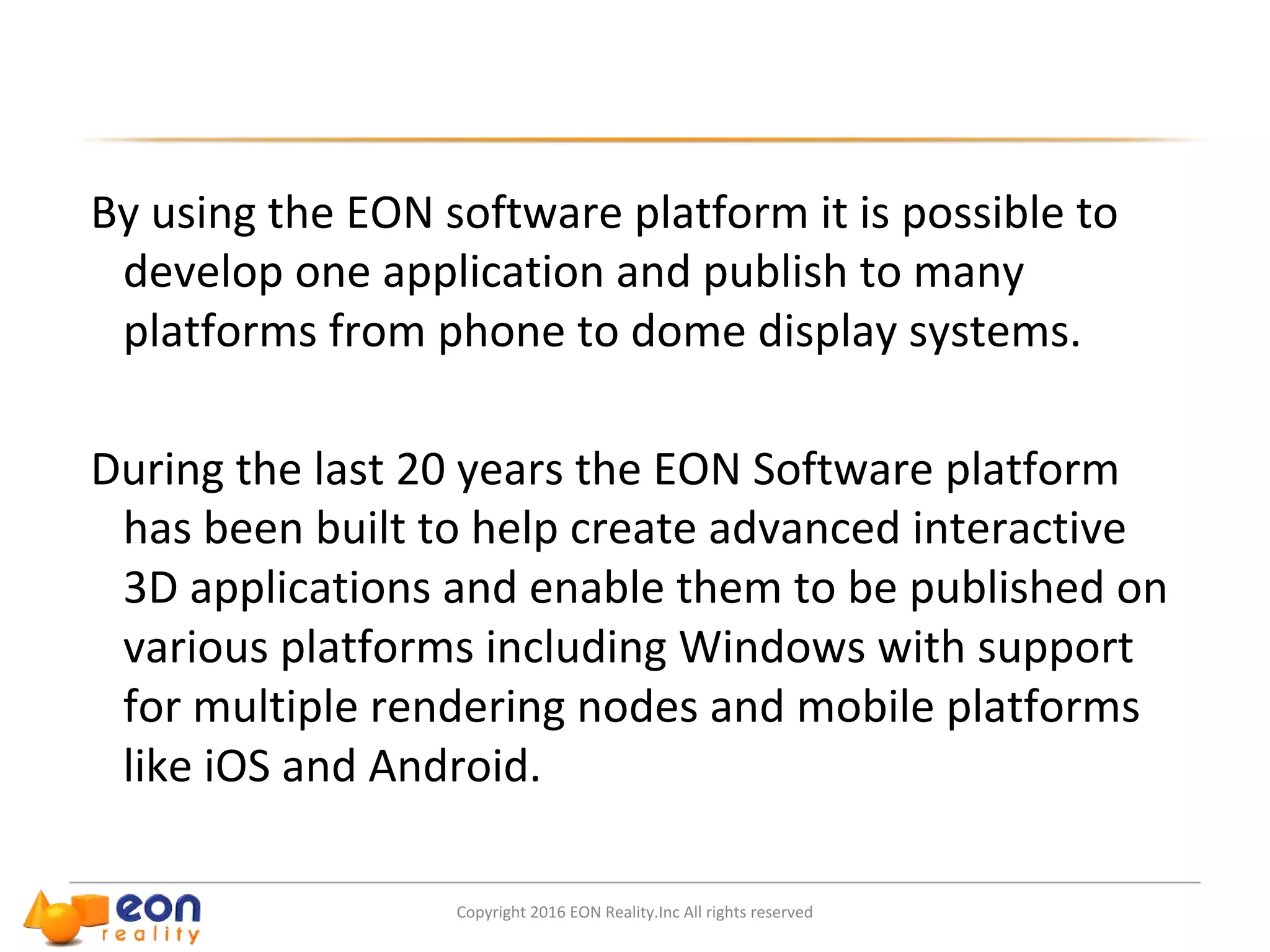 How to Develop VR Applications and Publish from Phone to Dome - Nils Andersson | PPT | Free Download