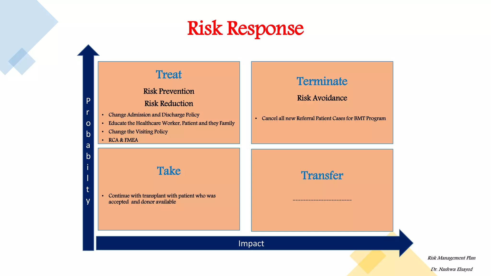 Healthcare Risk Management Plan | PDF