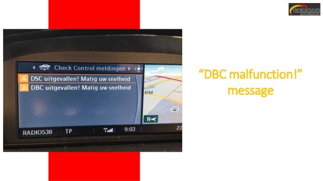 How To Diagnose & Fix DBC Malfunction In Your BMW X1 | PPTX