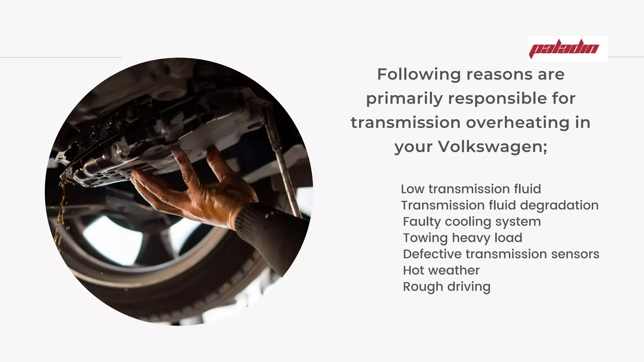 How to Diagnose & Fix Volkswagen Transmission Overheating | PPT