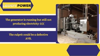 How To Diagnose Generator AVR Problems A Comprehensive Guide | PPTX | Science