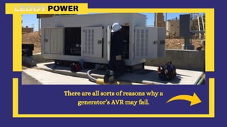 How To Diagnose Generator AVR Problems A Comprehensive Guide | PPTX ...