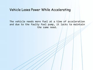 How To Diagnose The Fuel Pump | PDF