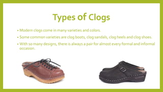 How to Differ Between Clog Boots and Mules | PPTX