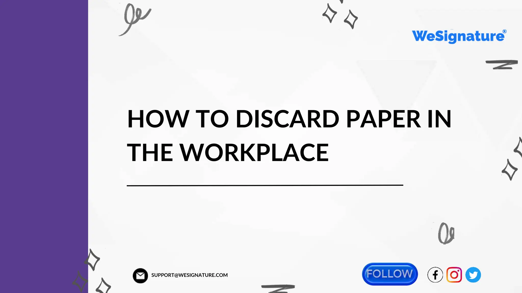 a simple guide to creating a paperless office - wesignature.com