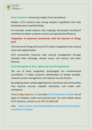How to Discover the Cutting-Edge Features in CCTV Installation.pdf | Cameras and Camcorders ...