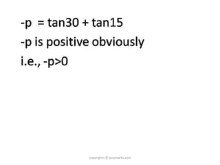 AIEEE Fast Problem Solving Tricks | PPT | Education