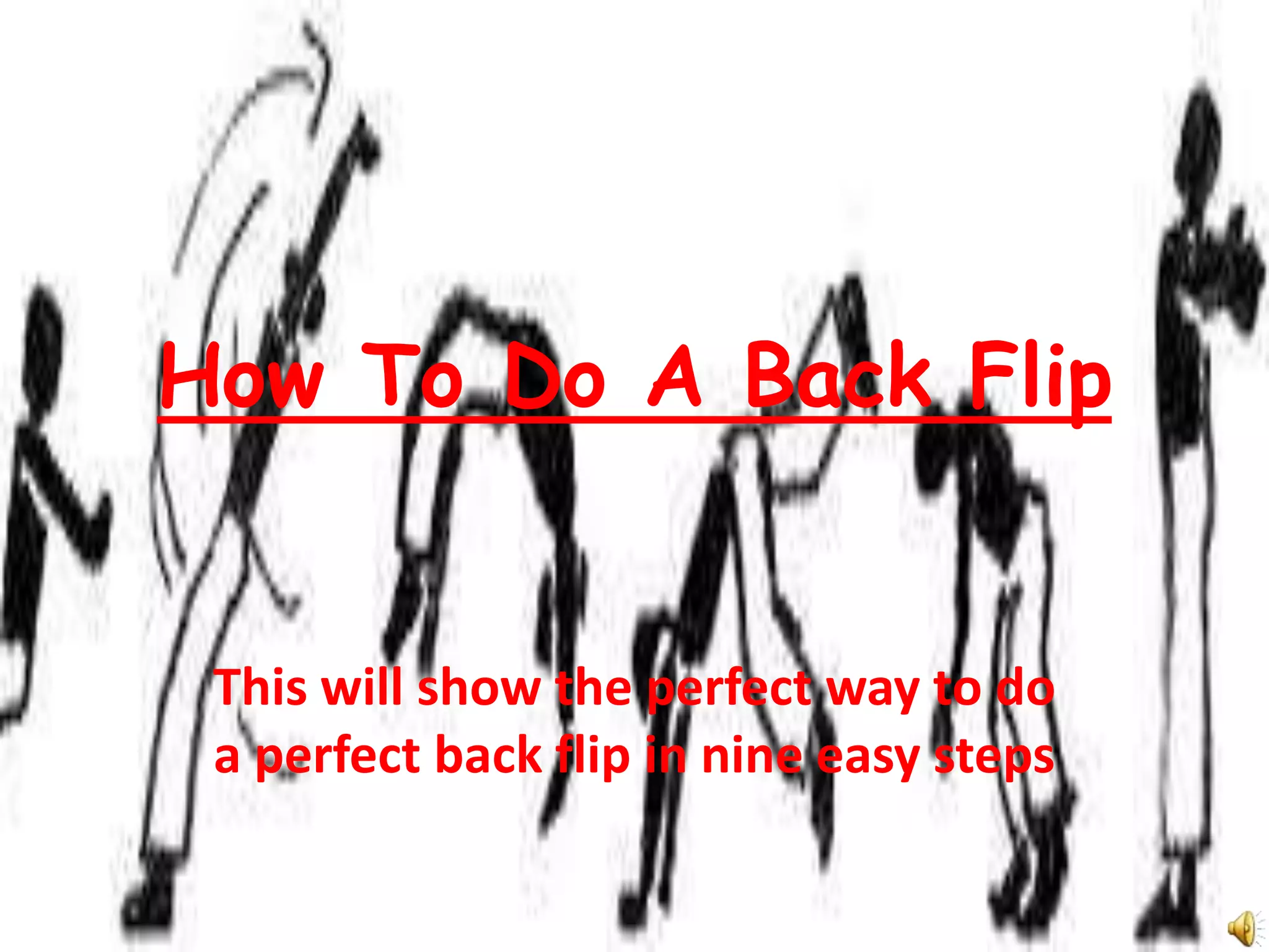 How to do a back flip | PPTX