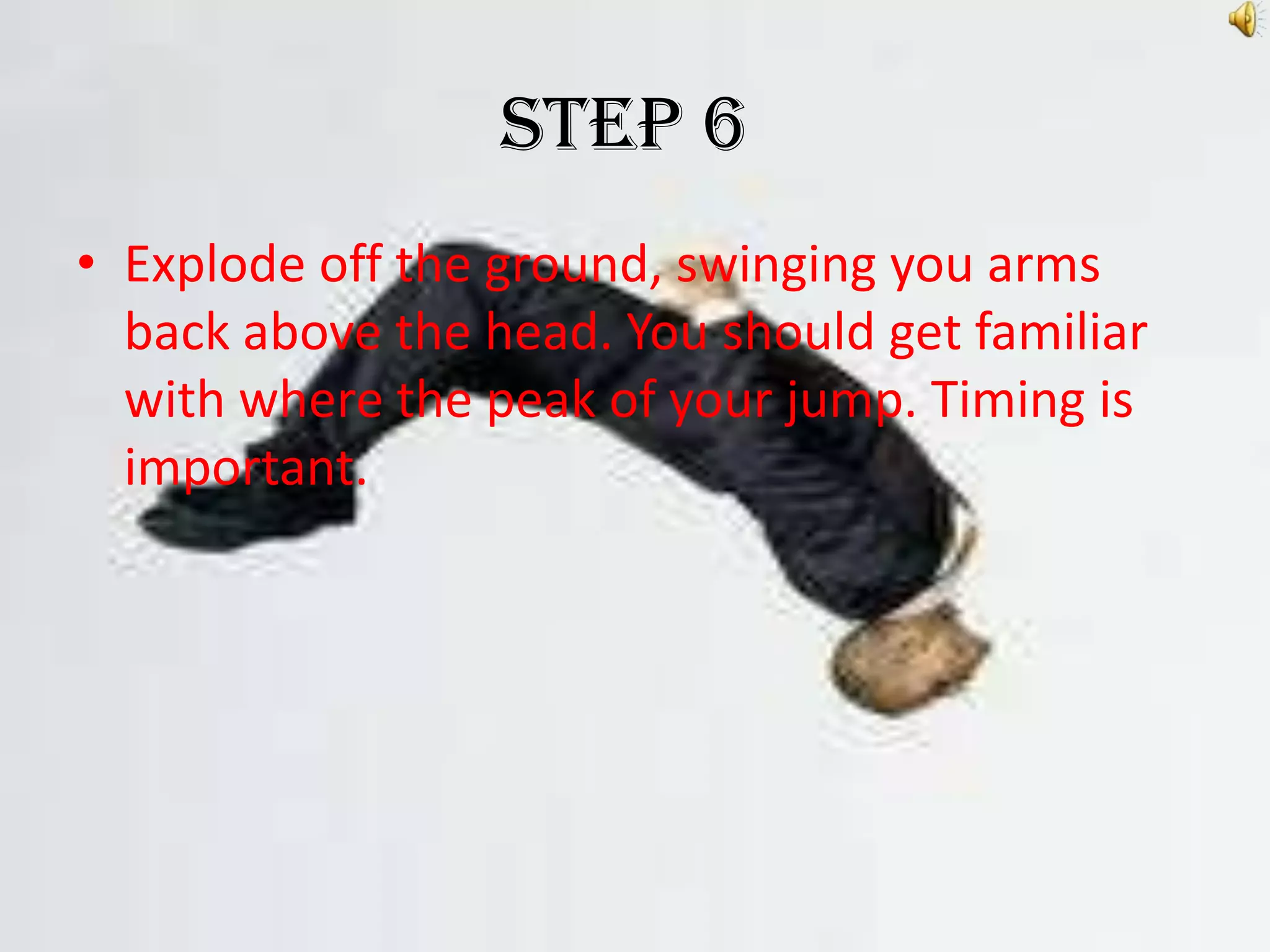 How to do a back flip | PPTX
