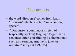 How To Do A Discourse Analysis | PPT