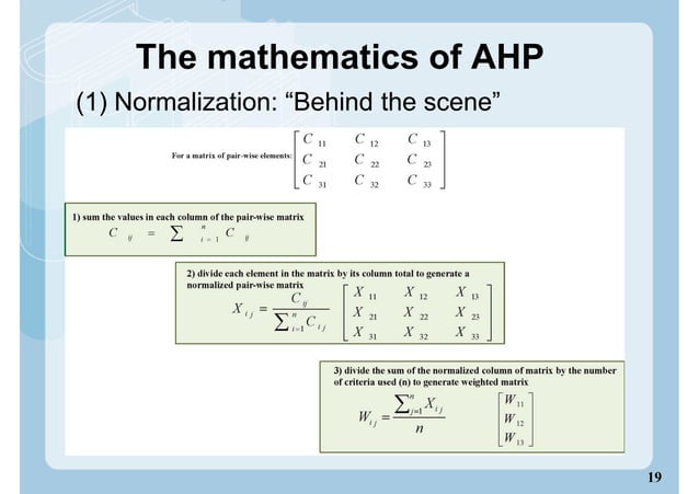 How to do ahp analysis in excel | PDF | Business Accounting & Finance | Business