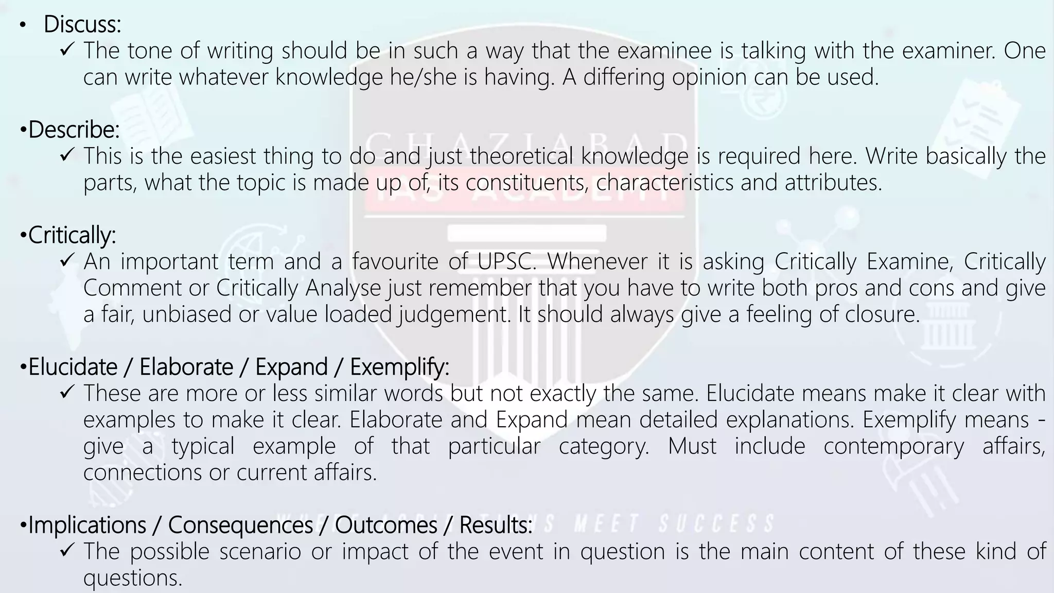 UPSC IAS answer writing practice for beginners | Get best UPSC Coaching ...