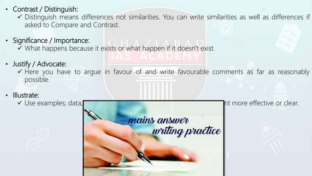 UPSC IAS answer writing practice for beginners | Get best UPSC Coaching ...