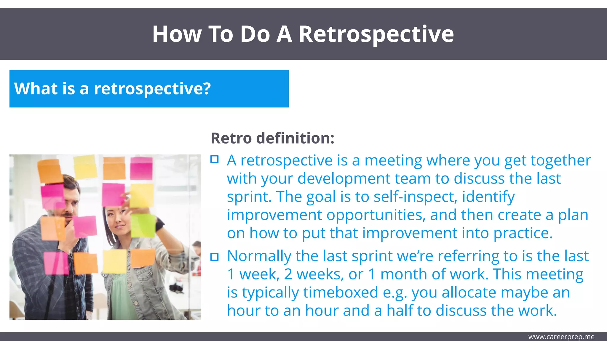 How To Do A Retrospective + (Step-by-Step Playbook and Example) | PDF