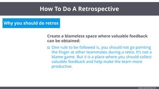 How To Do A Retrospective + (Step-by-Step Playbook and Example) | PDF