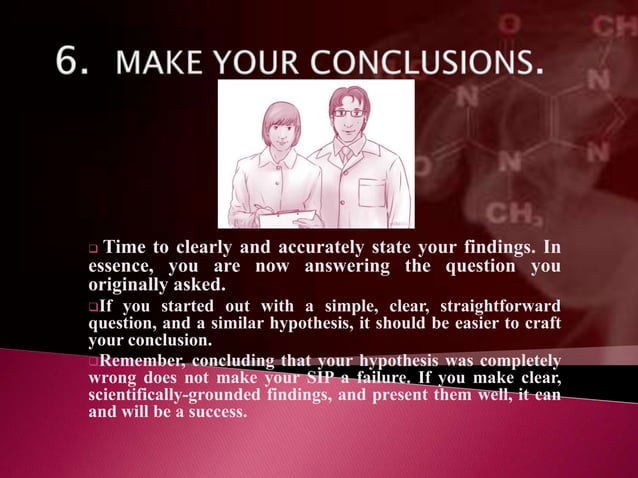 How to do a science investigatory project | PPT