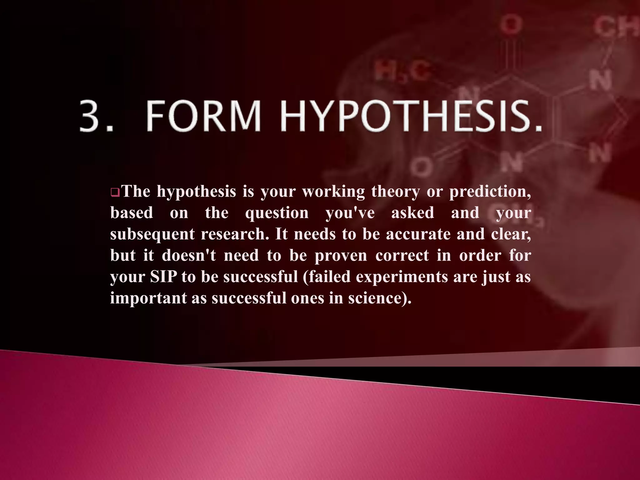 How to do a science investigatory project | PPTX