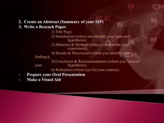 How to do a science investigatory project | PPTX