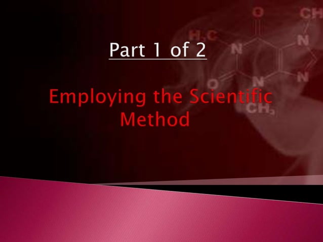 How to do a science investigatory project | PPTX | Science