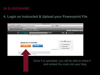 How to do a slideshow upload | PPT | Technology & Computing