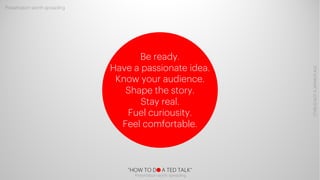 How to do a TED talk | PDF | Business Expos & Conferences | Events